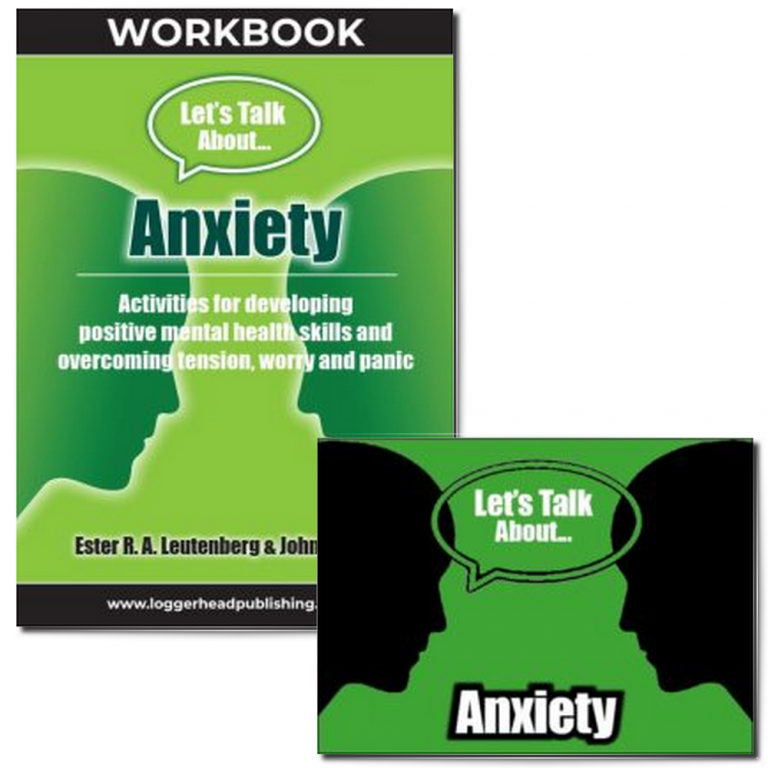 Anxiety Workbook and Cards Set of 2 - Loggerhead Publishing