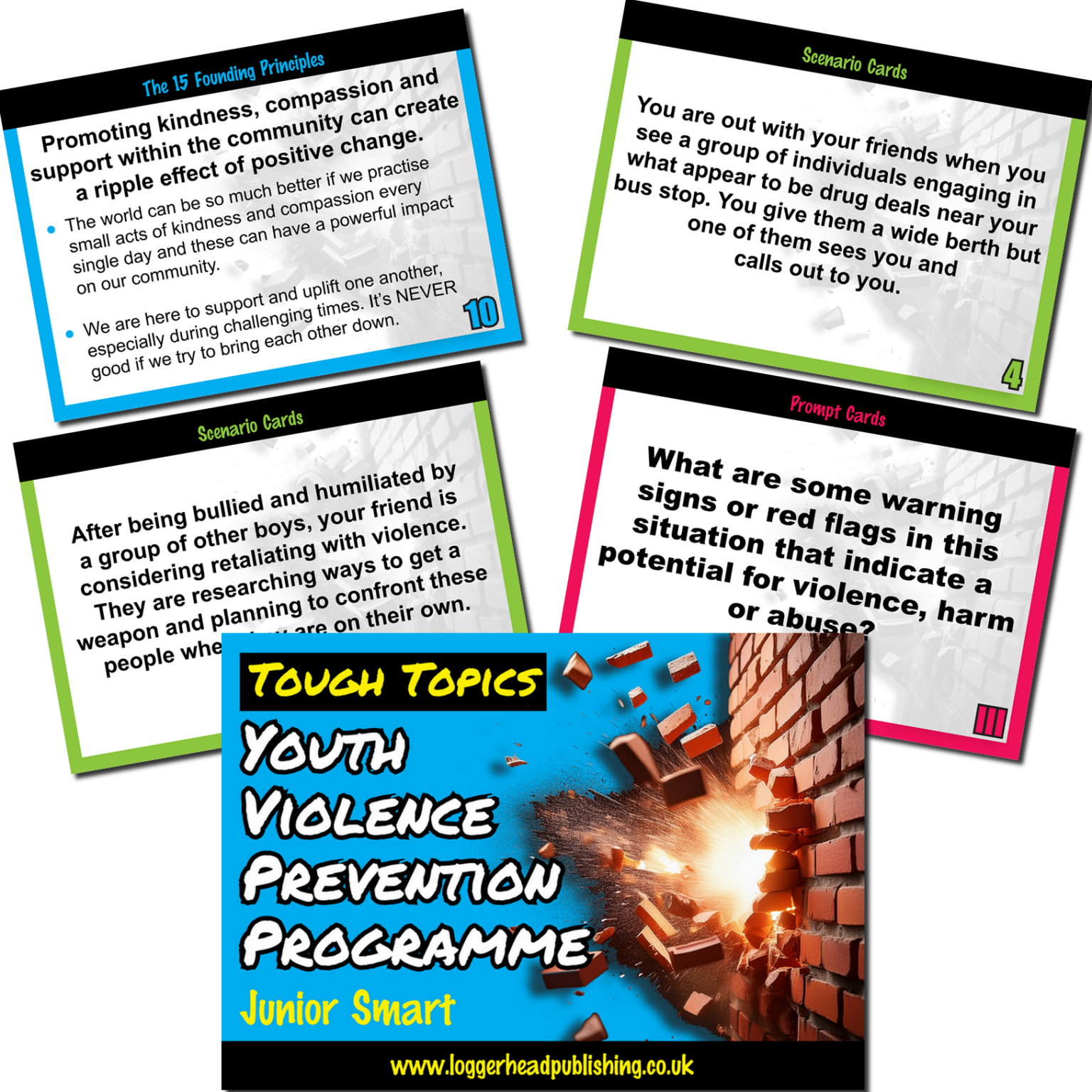 Anger Control Cards - Loggerhead Publishing